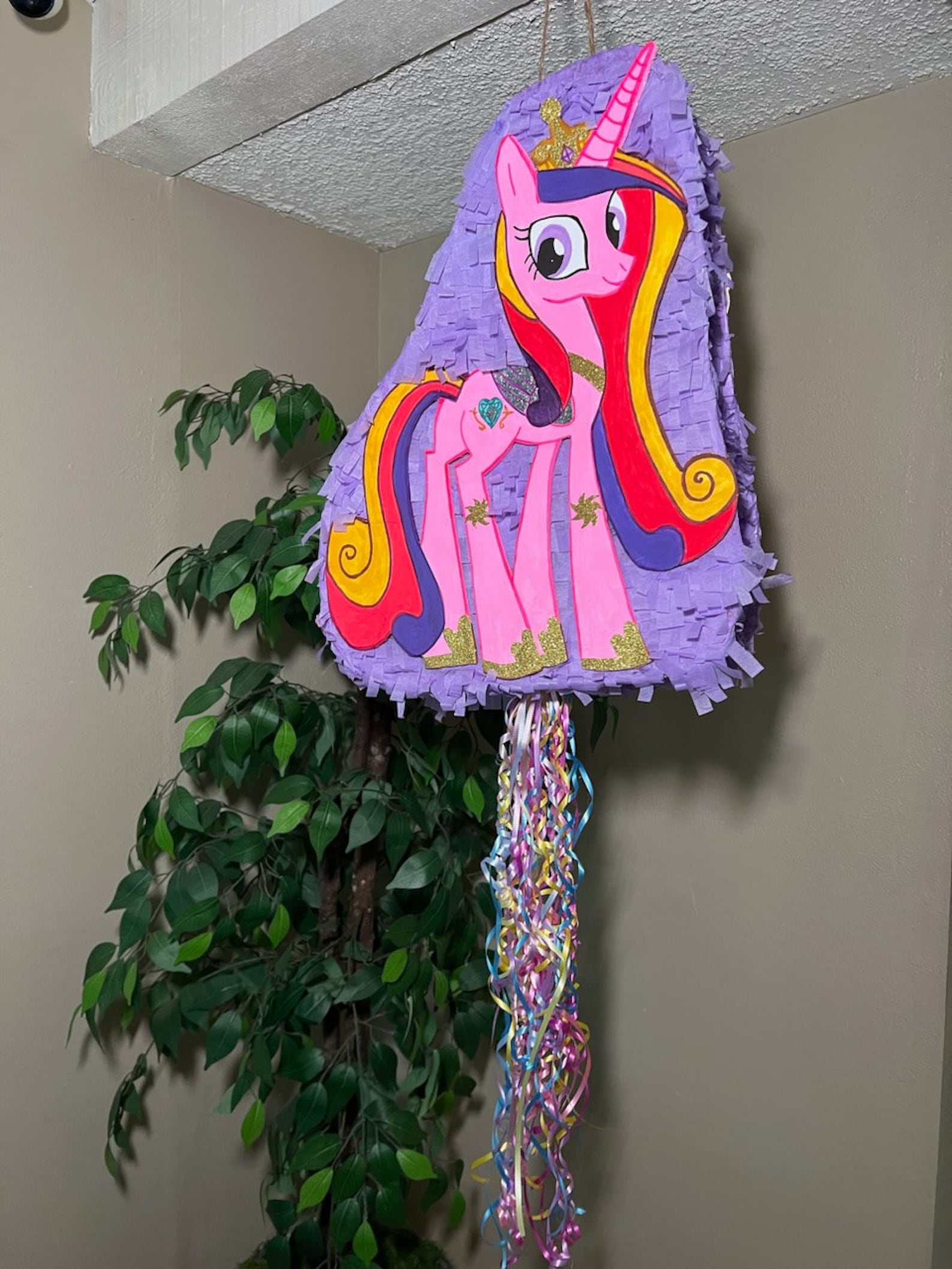 My Little Pony Princess Cadance Piñata Birthday Piñatas Custom Made - Etsy