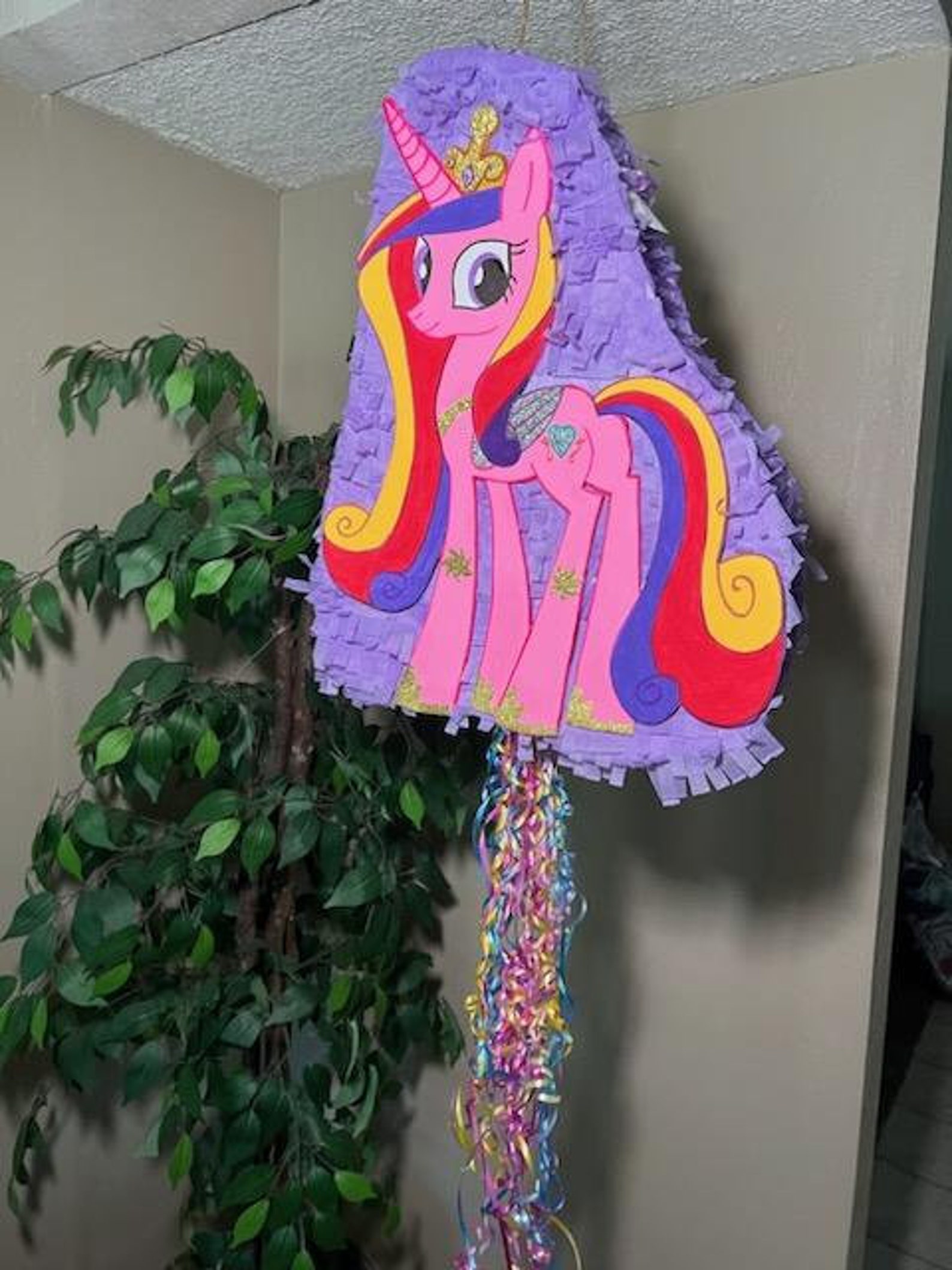 My Little Pony Princess Cadance Piñata Birthday Piñatas Custom Made - Etsy