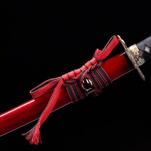 Collectable Katana Japanese Samurai Sword With Gomai Clay Tempered ...