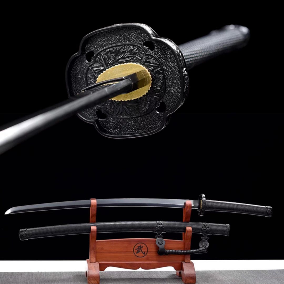 Handcrafted Katana Japanese Samurai Sword With High Manganese Steel and ...
