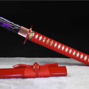 Handcrafted Katana Japanese Samurai Sword With Carbon Steel and Kehua ...