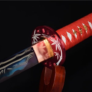 Handcrafted Katana Japanese Samurai Sword With Carbon Steel and Kehua ...
