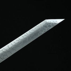 Handmade Straight Sword High Manganese Steel Japanese Chokutō Sword ...