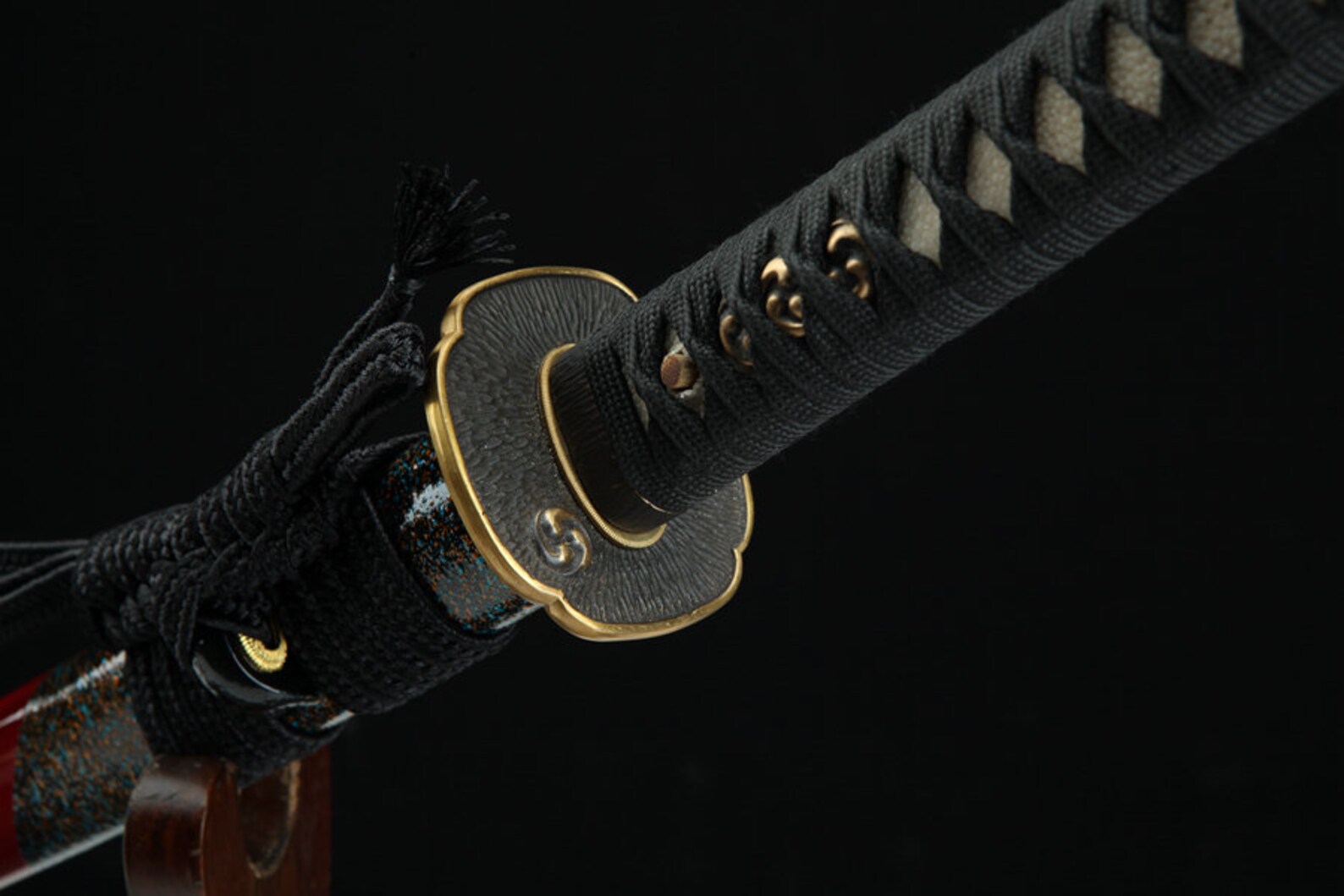 Handcrafted Katana Japanese Samurai Sword With Damascus Folded Steel ...