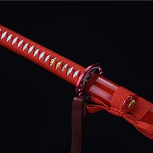 Handcrafted Katana Japanese Samurai Sword With Carbon Steel and Kehua ...