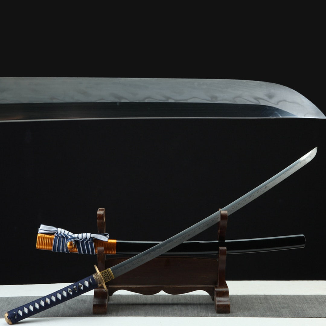 Handcrafted Katana Japanese Samurai Sword With T10 High carbon Clay ...