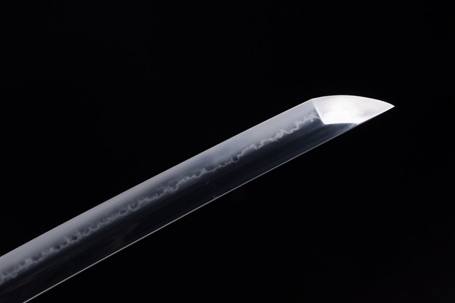 Handcrafted Katana Japanese Samurai Sword With T10 Clay Tempered Steel ...