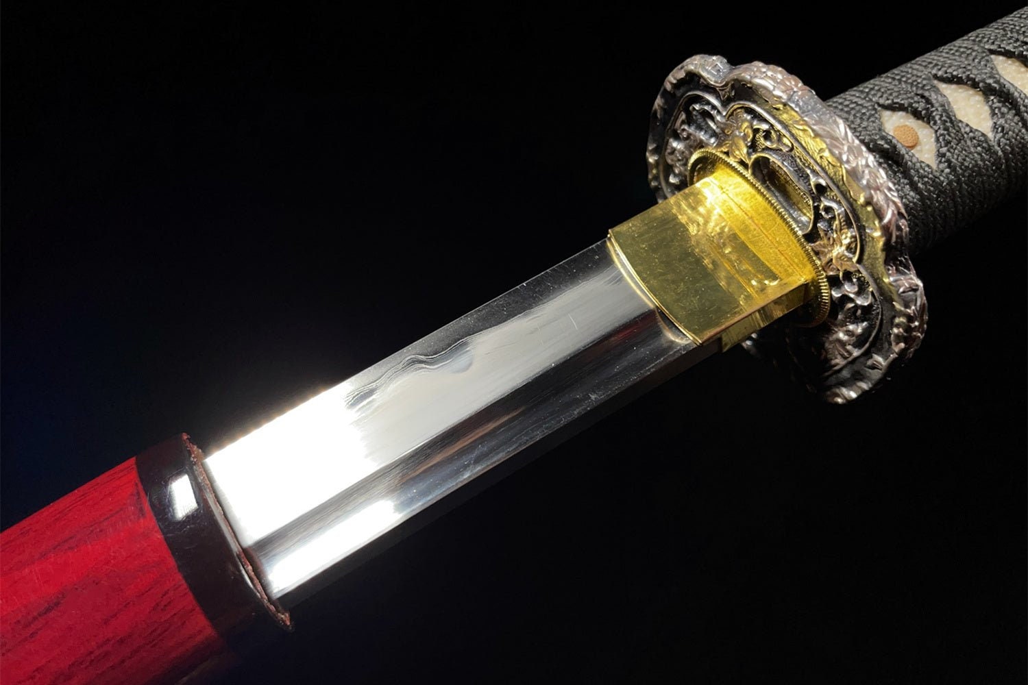 Collectable Katana Japanese Samurai Sword With Gomai Steel and Tanggu ...