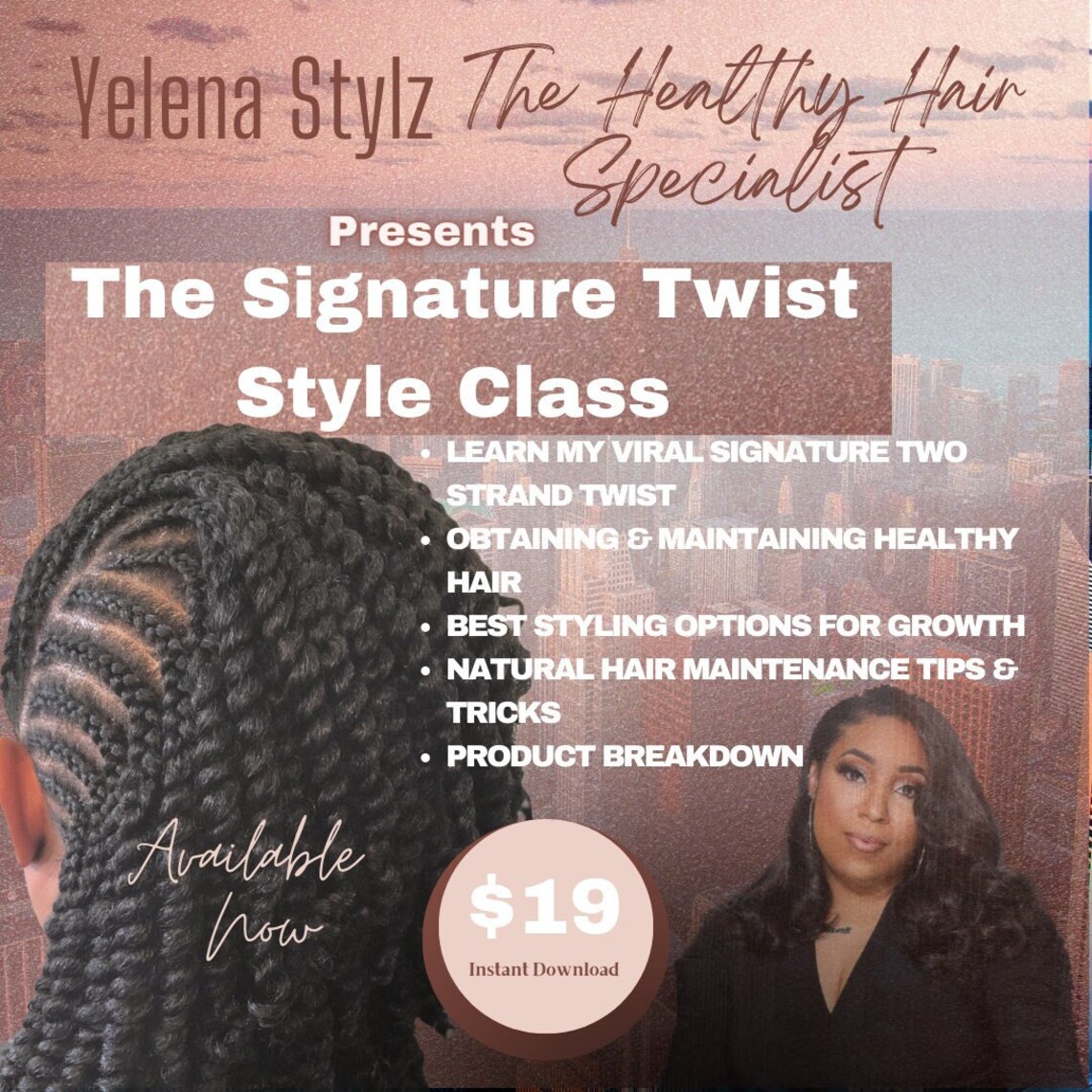 Learn the Viral Signature Two Strand Twist Style With This Tutorial - Etsy