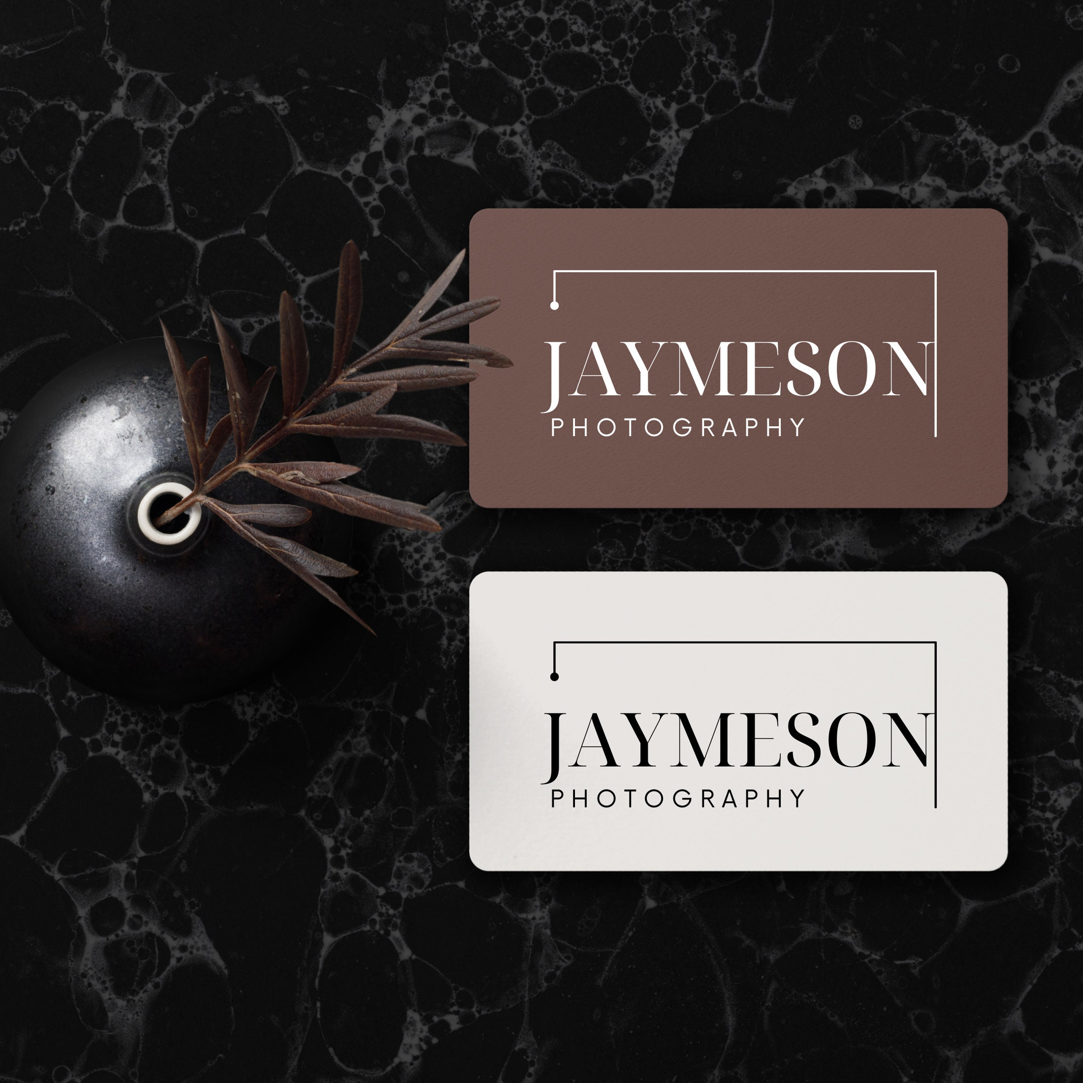Premade Logo for Photographers or Creative Professionnals. Customised ...