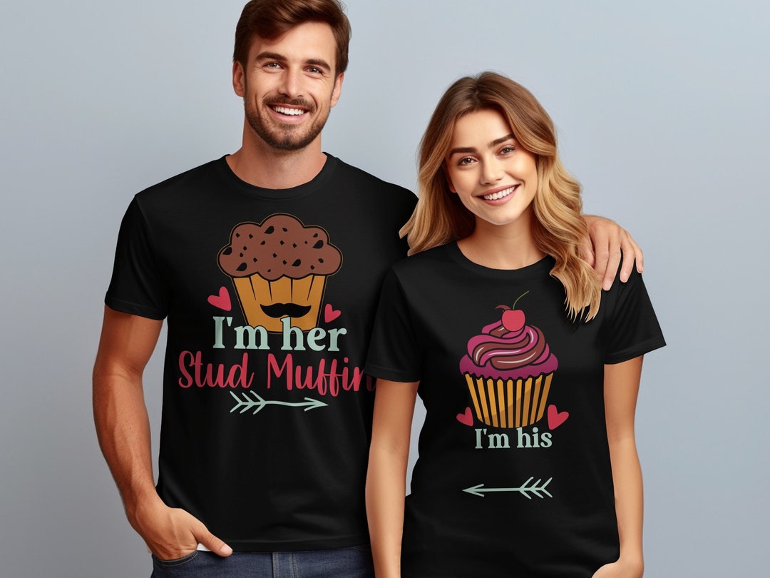 Cute Couple Shirts I Am Her Muffin Matching Set, His and Hers Muffin ...