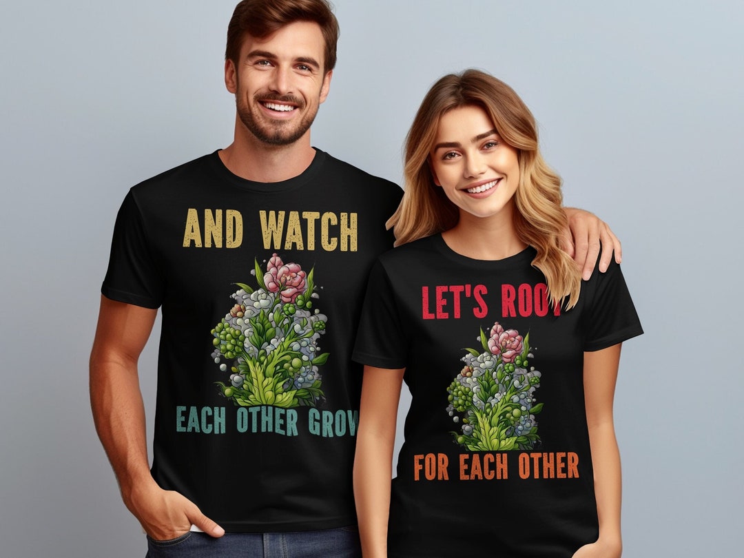 Let's Root for Each Other Digital Print, Floral Motivational Poster ...