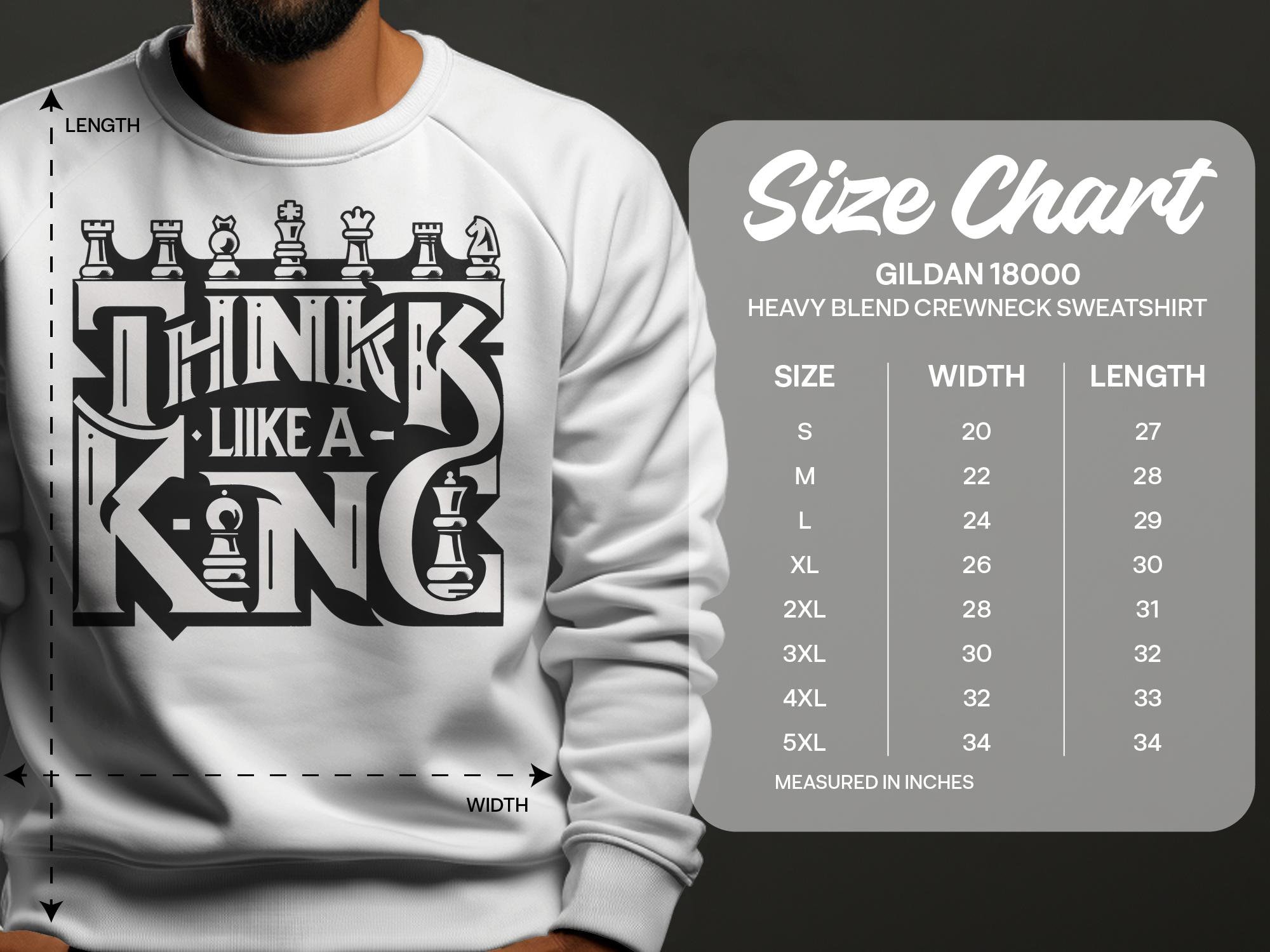 Chess T-shirt Think Like a King, Chess Player Gift, Strategy Board Game ...