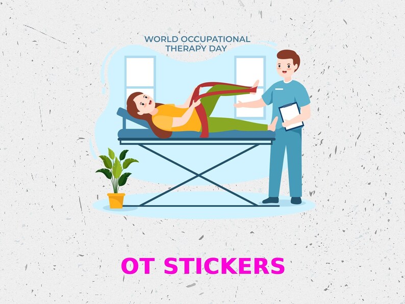 Occupational Therapy Day Sticker, Health Profession Appreciation ...