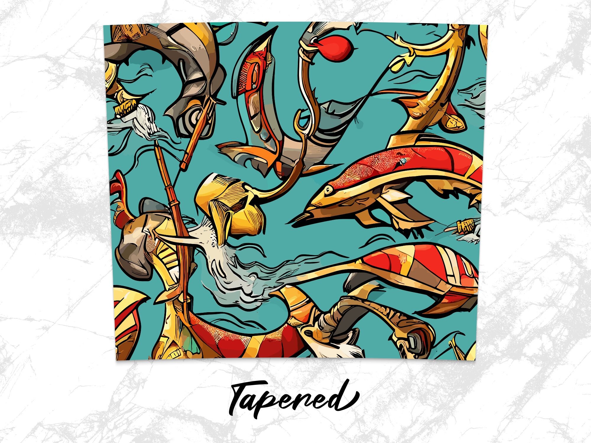 Fishing Tumbler Wrap Design, Sublimation for Tumblers, Angler Gift ...