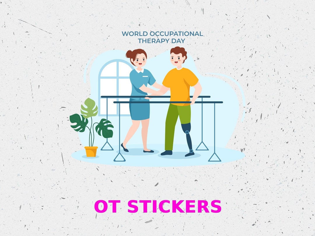 World Occupational Therapy Day Sticker, Physical Therapy Support Decal ...