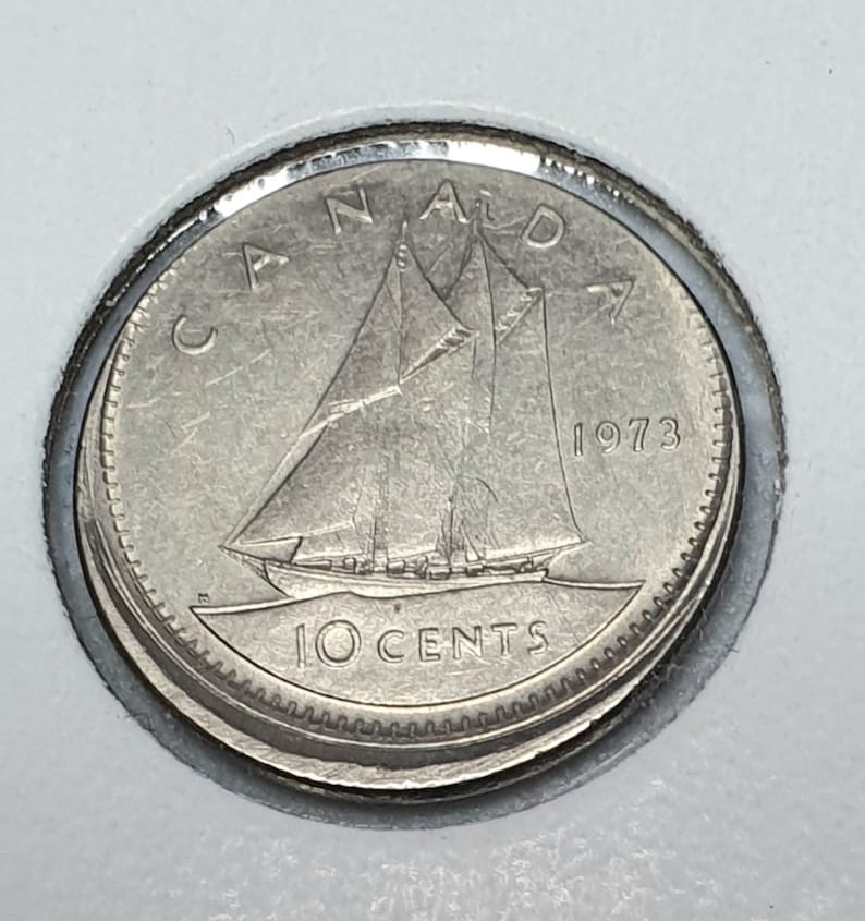 Double Hit Canadian Dime - Etsy Canada