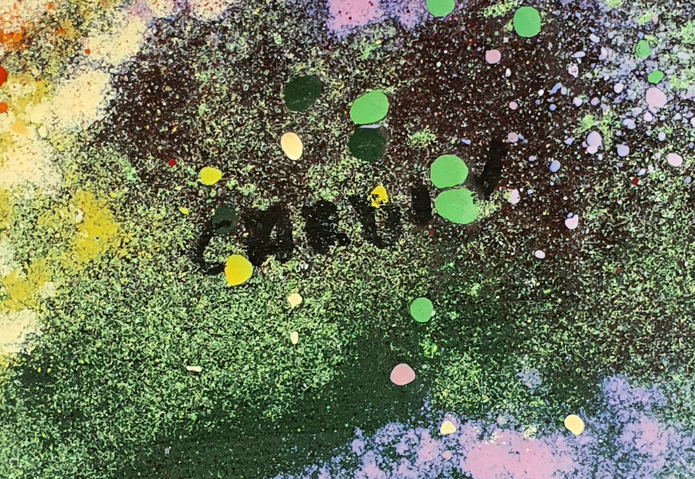 Large Enamel Painting on Copper by Louis Cardin - Etsy