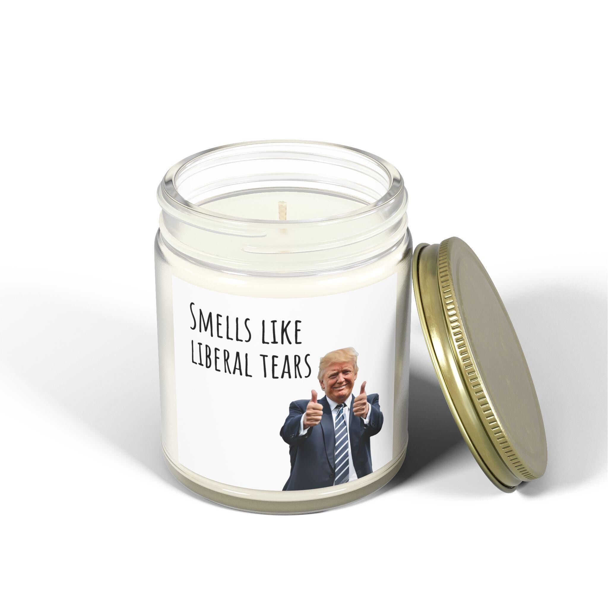 Trump, Candle, Smells Like Liberal Tears, Donald, President, Scented ...
