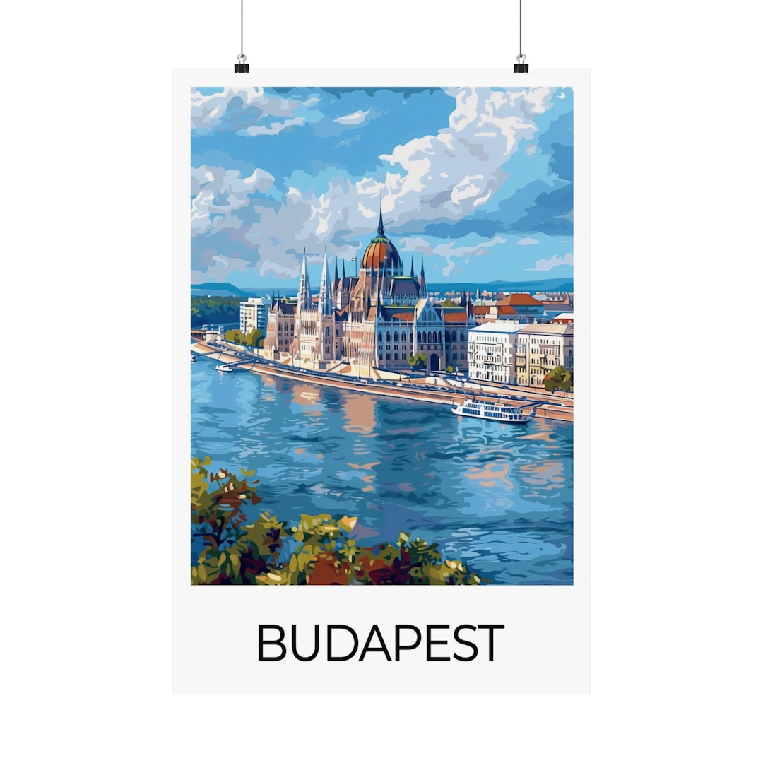 Budapest, Wall Art, Home Decor, Gift, Art Lovers, Hungary, Print ...