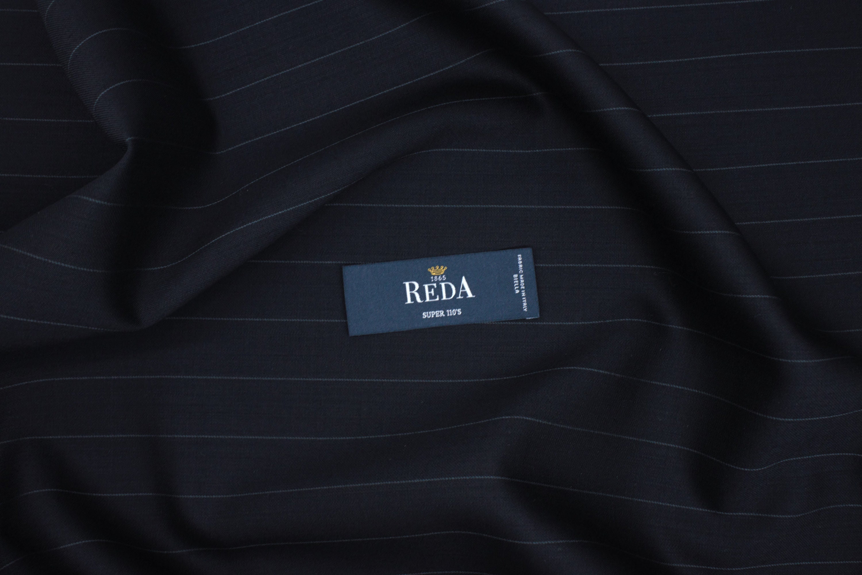 Buy 3.5 Meters Reda 1865 S.p.a made for Hugo Boss Premium Suiting Worsted Wool & Mohair Fabric ...