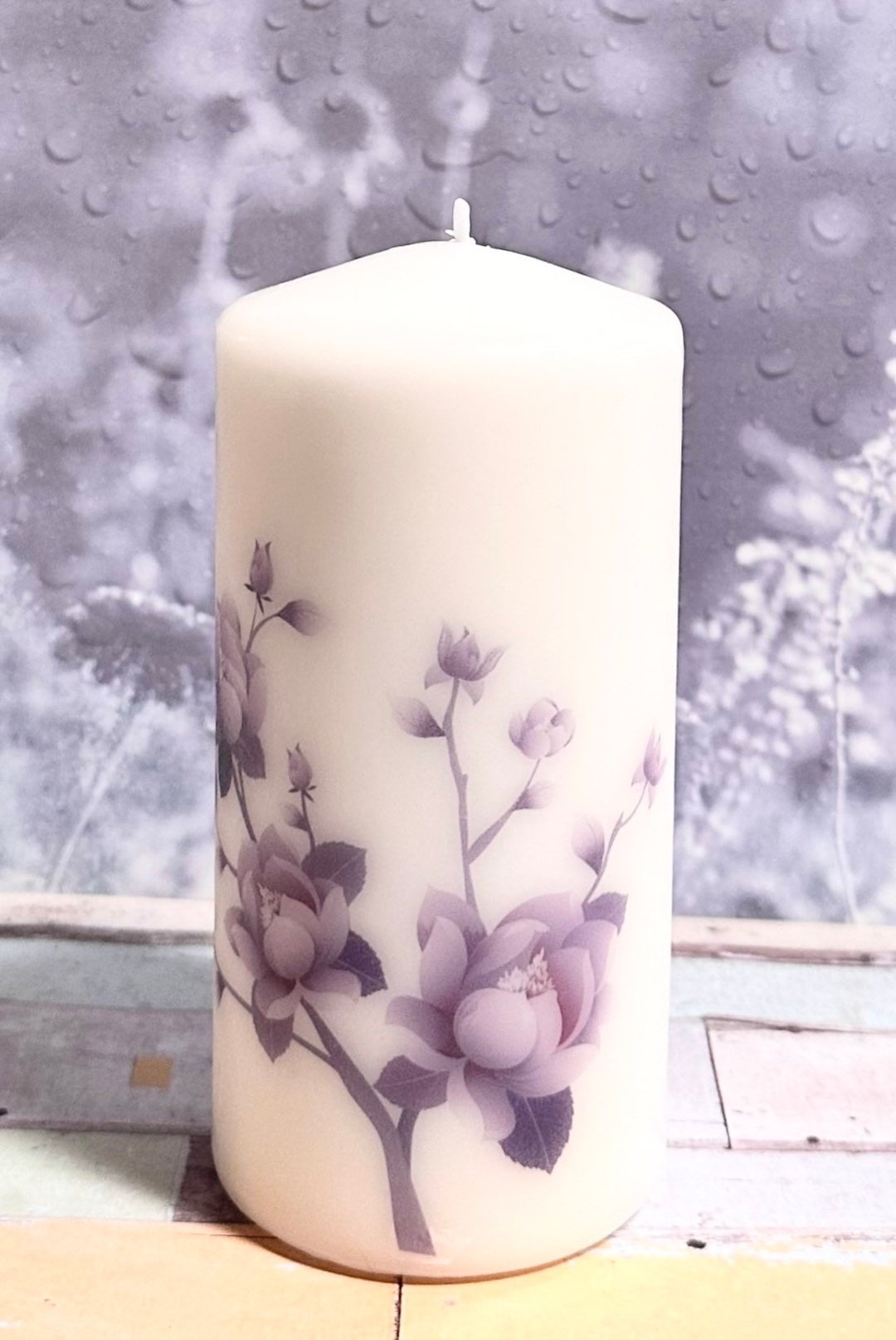 Decorative Pillar Candles • Memorial Candles •custom Made Candles ...