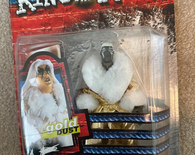 Three Vintage 1990's Wrestling Action Figures With WWE Titan Sports ...