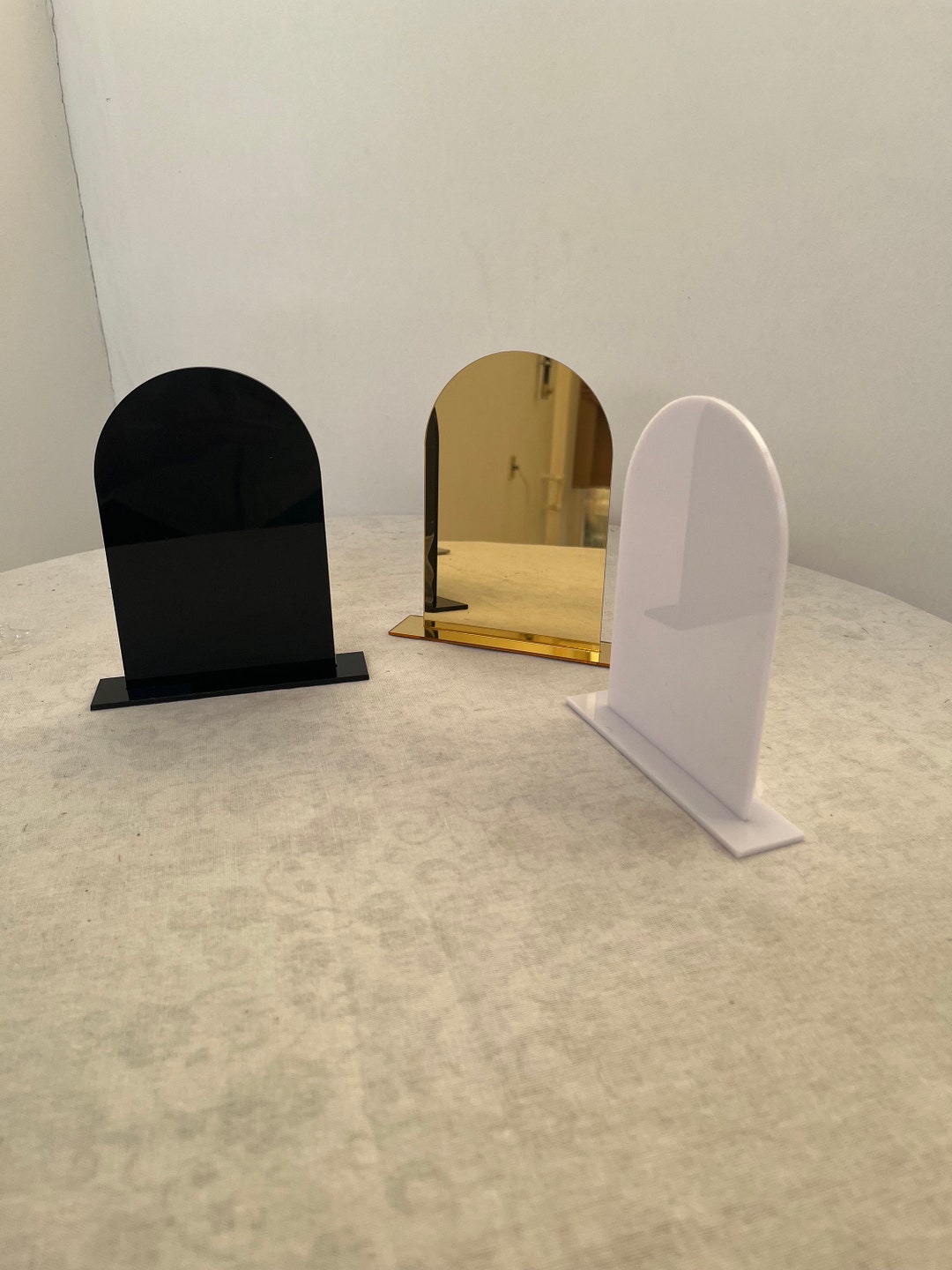 Acrylic Blanks Arch With Stand, Arch Acrylic Blank, Acrylic Clear Sign ...