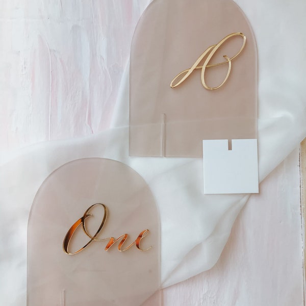 Silver Table Numbers - Etsy