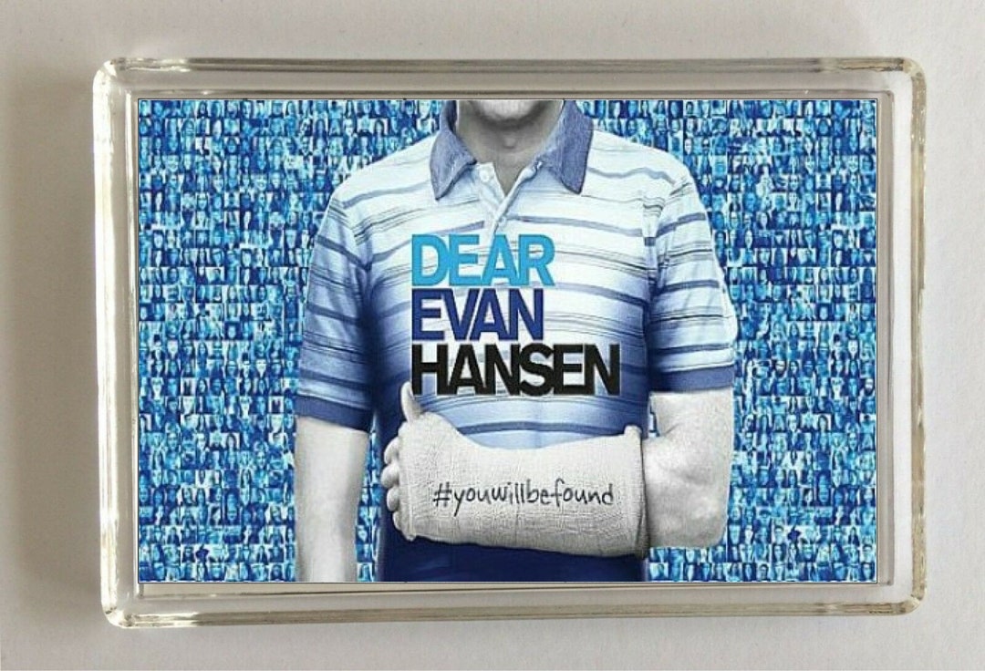 Dear Evan Hansen the Musical Poster Fridge Magnet - Etsy UK