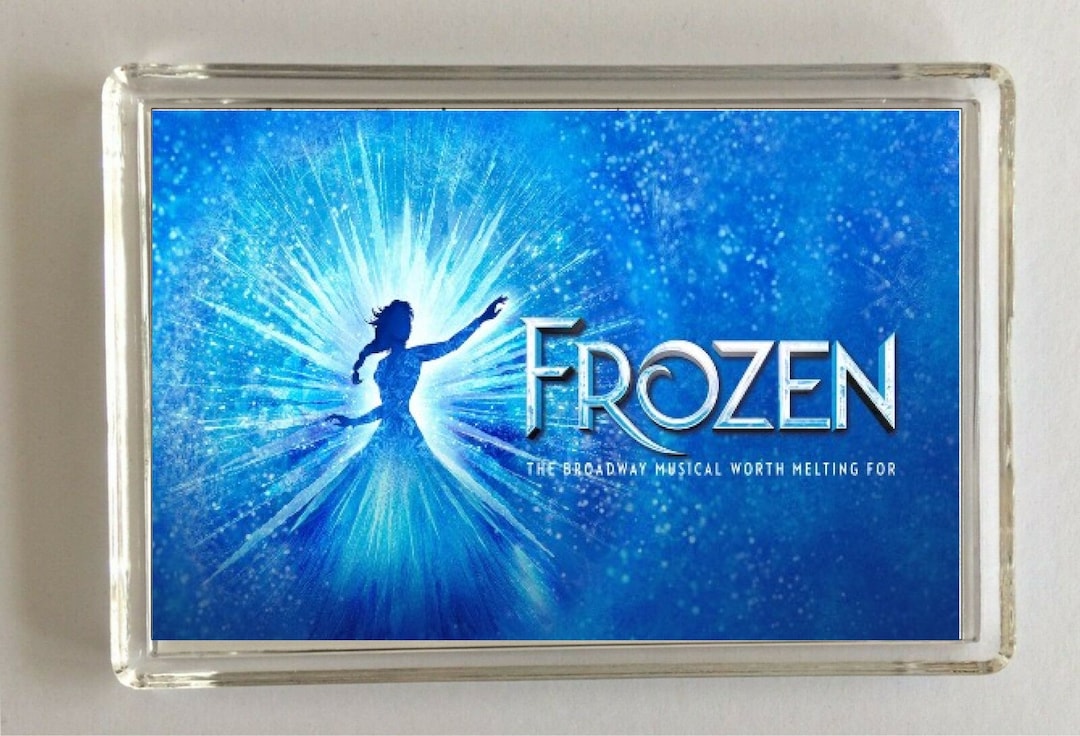 Frozen the Musical Poster Fridge Magnet - Etsy