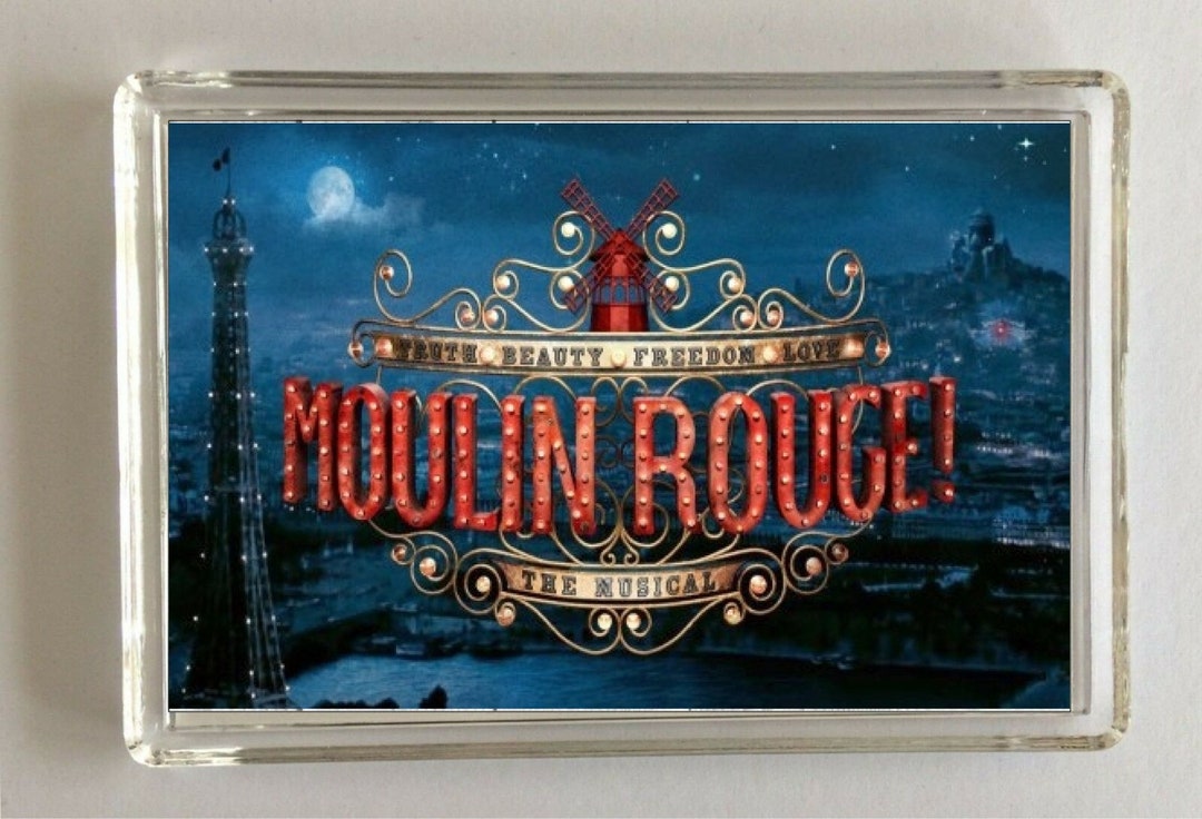 Moulin Rouge the Musical Poster Fridge Magnet - Etsy