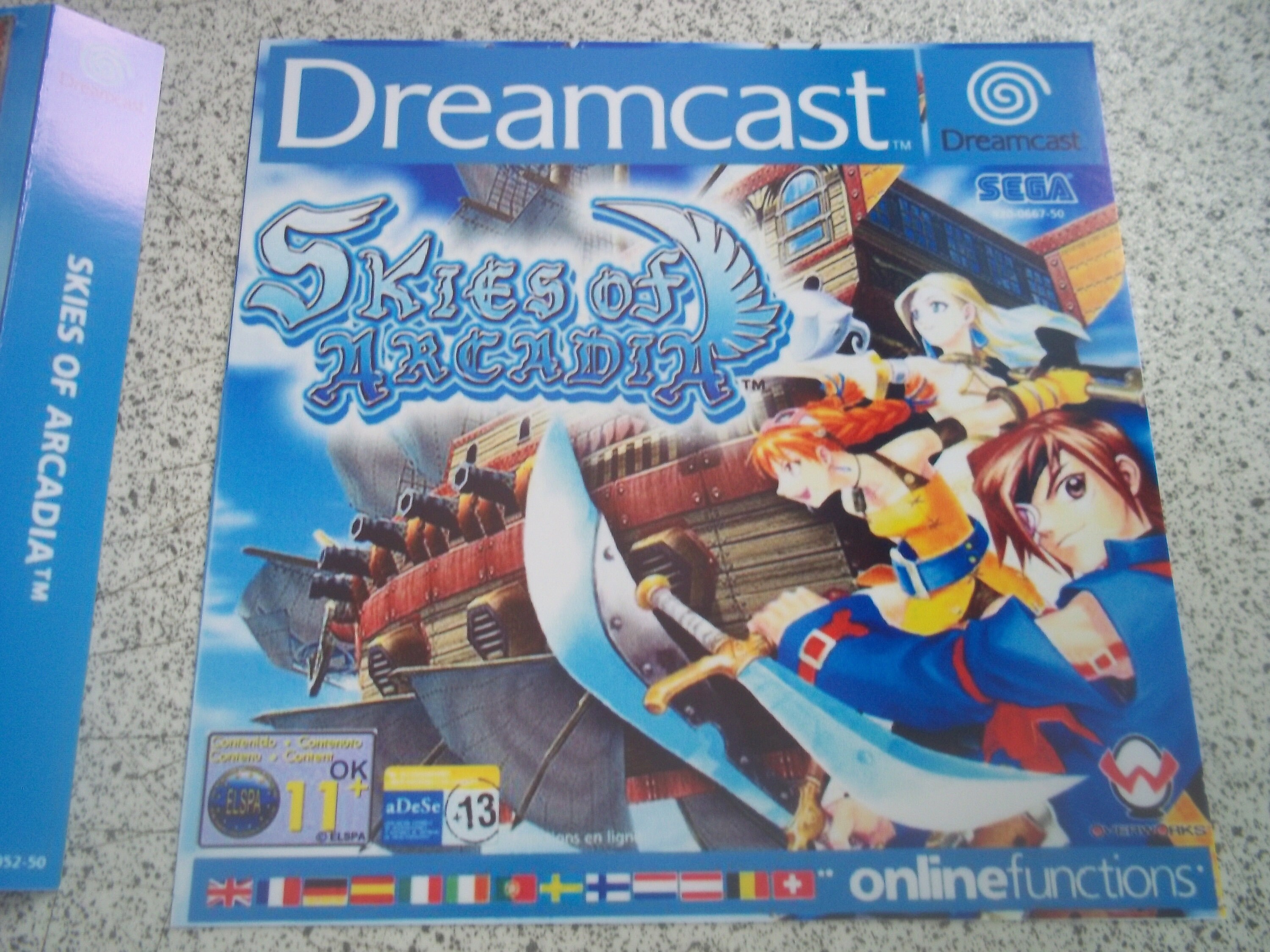Replacement Sega Dreamcast Game Case Inlays.full A-z Pal Titles ...