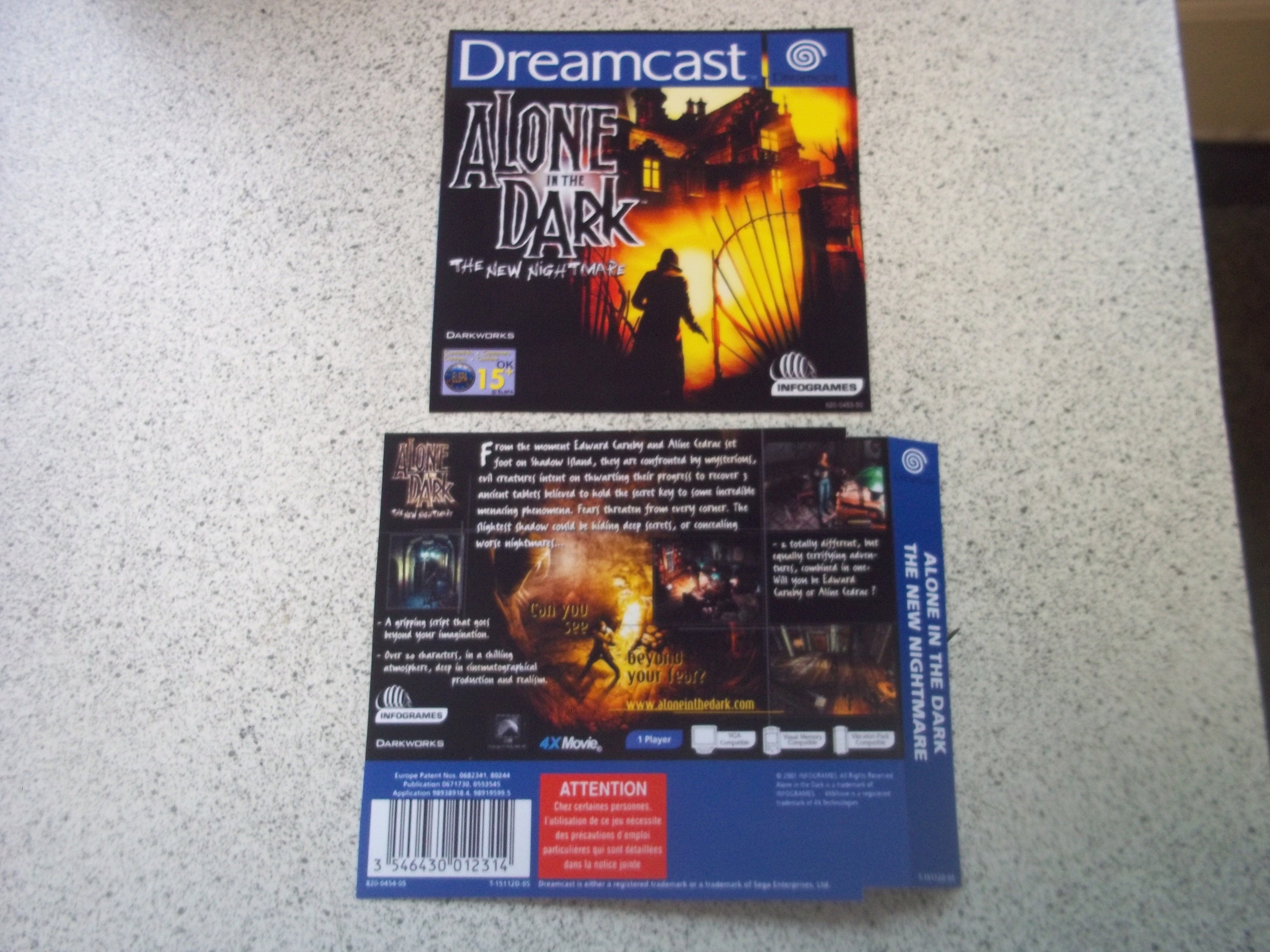 Replacement Sega Dreamcast Game Case Inlays.full A-z Pal Titles ...