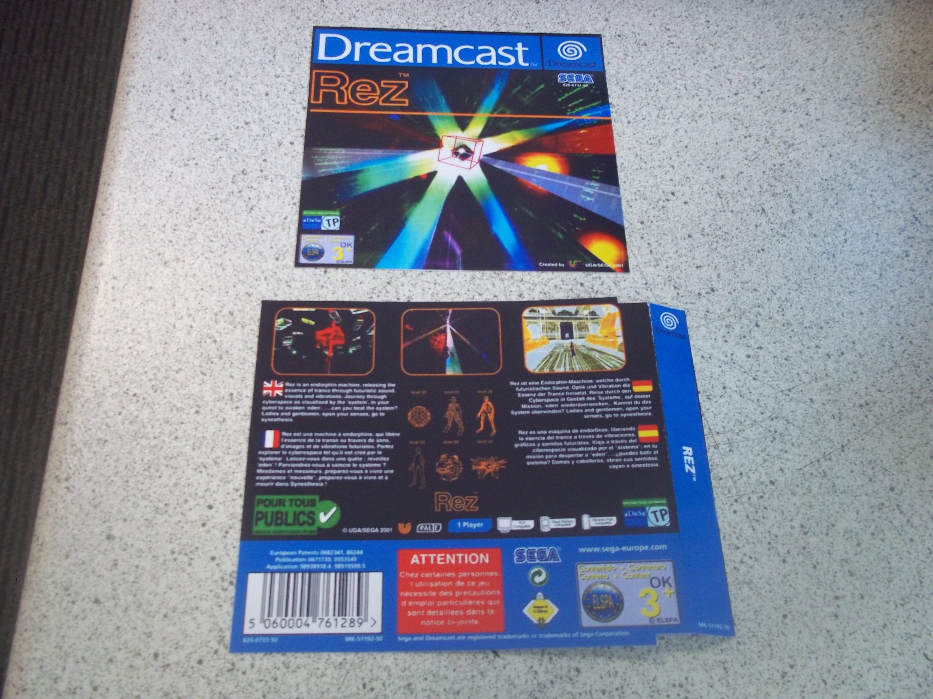 Replacement Sega Dreamcast Game Case Inlays.full A-z Pal Titles ...