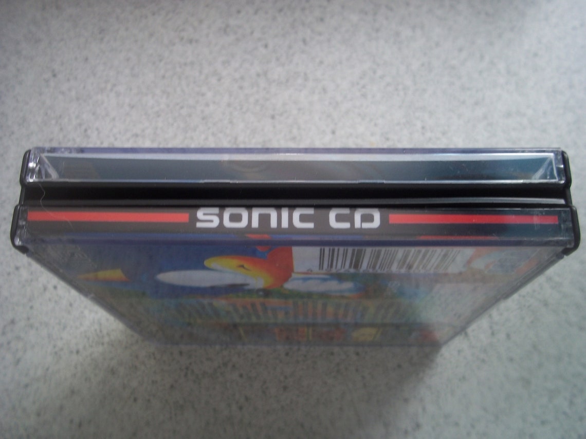 Sega Mega Cd : SONIC Cd/custom Case & Artwork. - Etsy