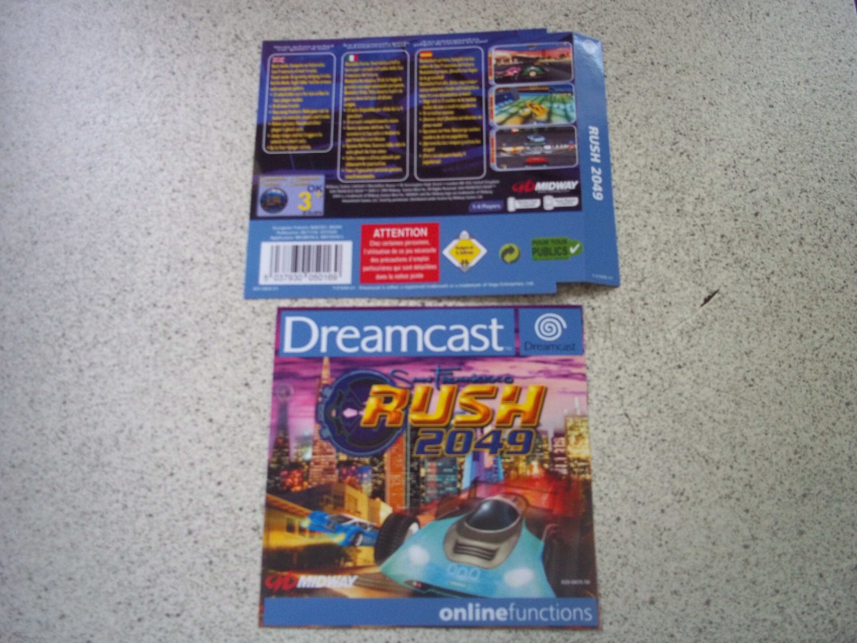 Replacement Sega Dreamcast Game Case Inlays.full A-z Pal Titles ...
