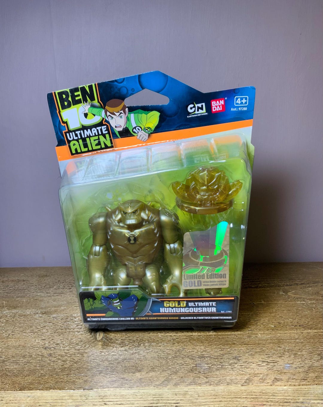 BEN 10 Gold Ultimate Humungousaur Action Figure - Limited Edition - Etsy UK
