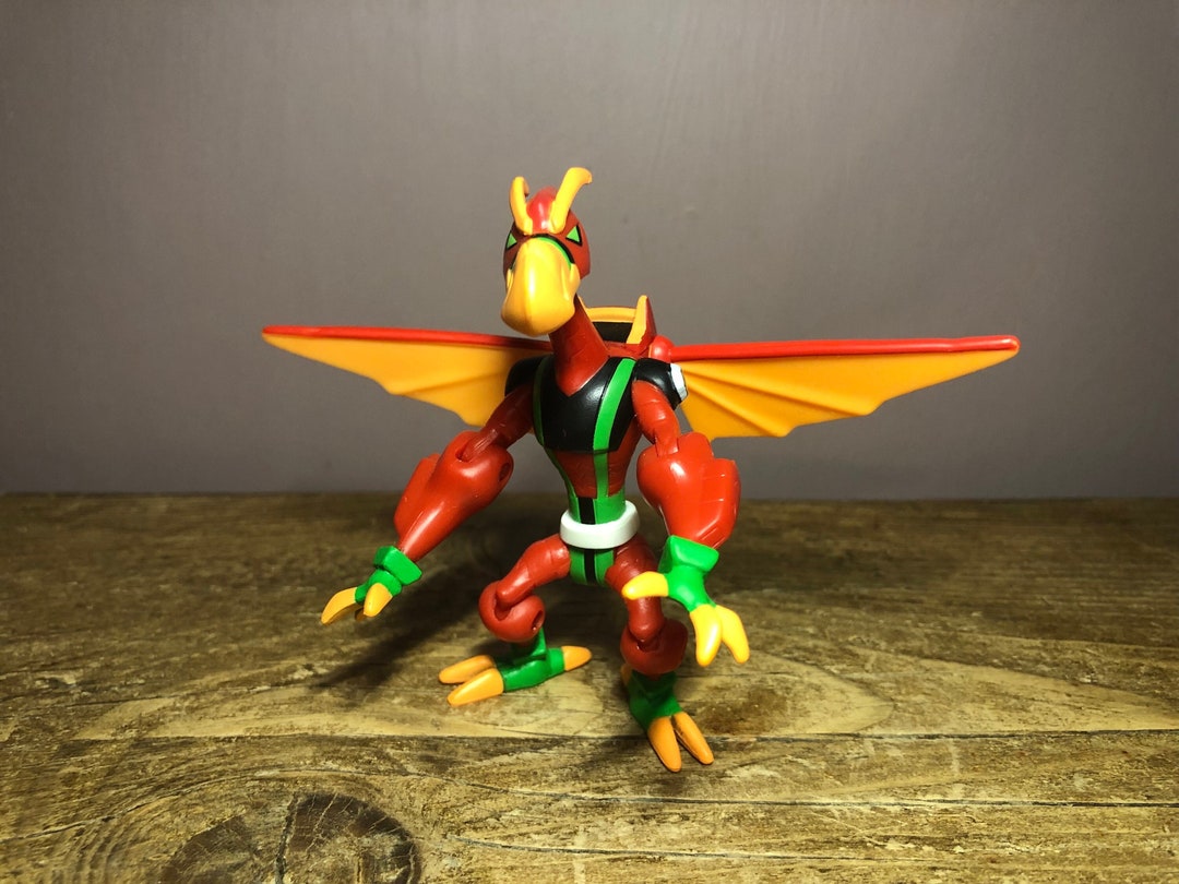 BEN 10 Omniverse Rare Astrodactyl Action Figure W/wings Articulated 9cm ...