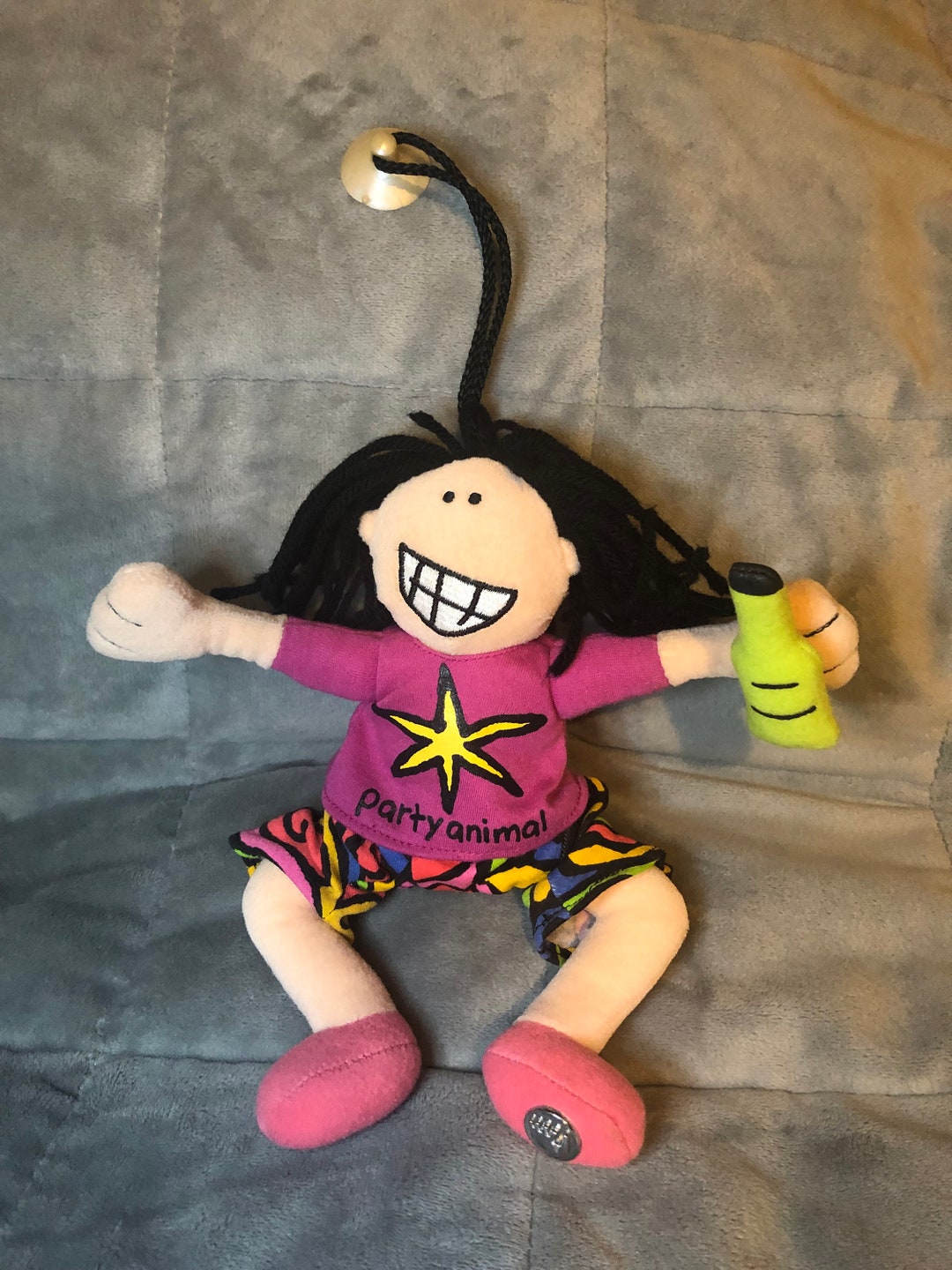 Groovy Chick Party Animal Bang on the Door 1999 Beanie Plush Doll Y2K ...