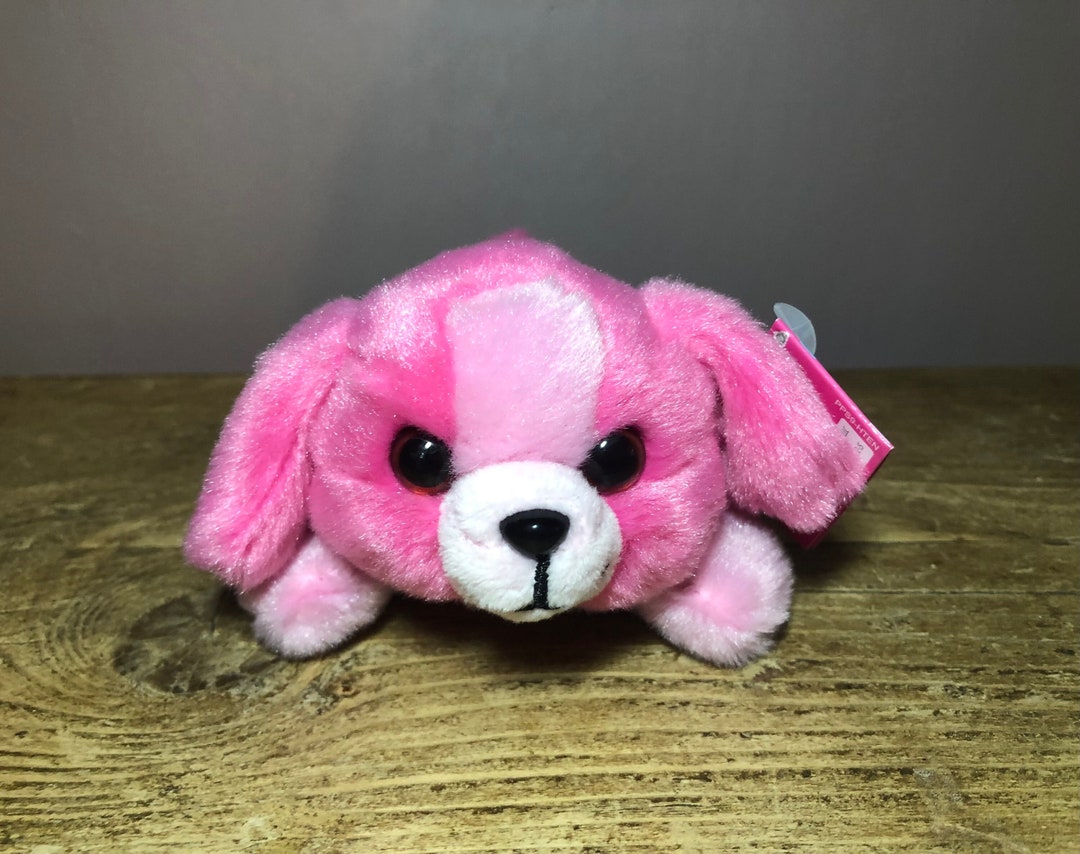 RUSS Petooties Pets Pink Puppy Dog Small Mini 12cm Plush/beanie Series ...