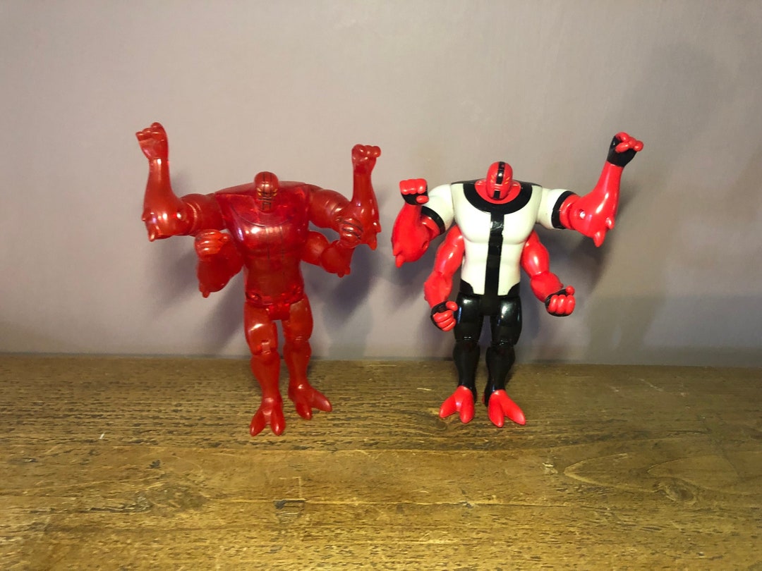 BEN 10 Action Figures Bandai/ CN/ 06/ Series 1 Fourarms & Translucent ...