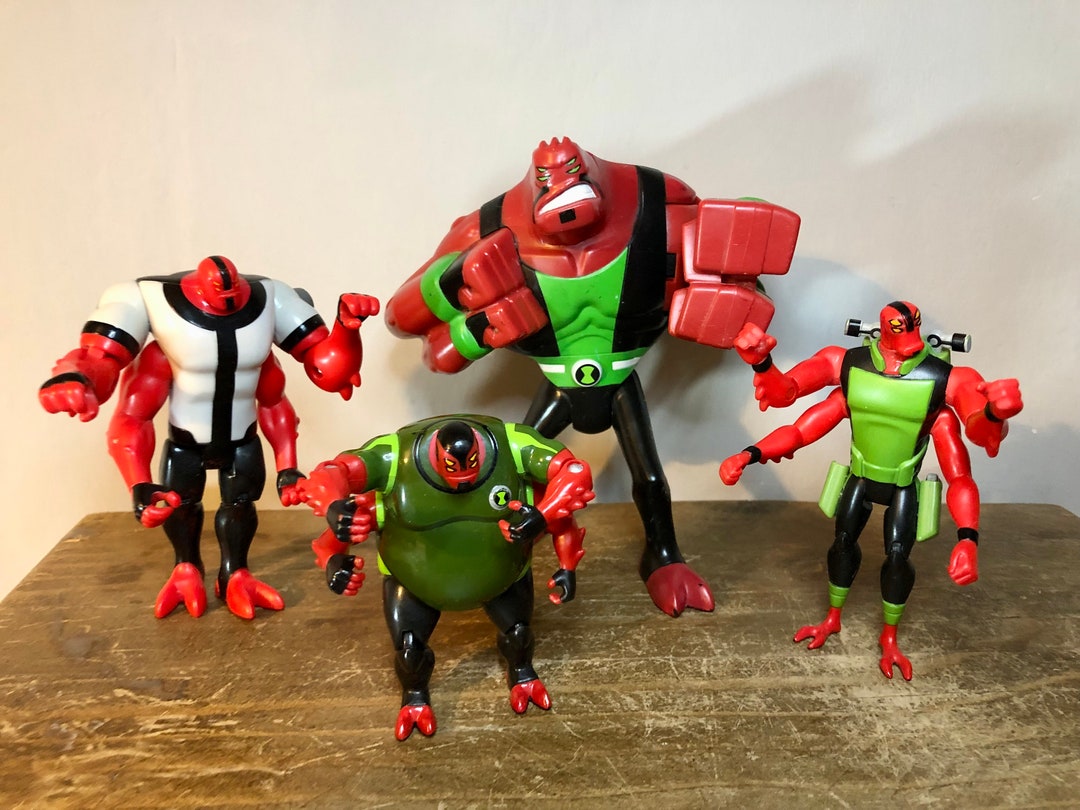 BEN 10 Action Figure X 4 Bundle Four Arms Omniverse Punching/ Series 1 ...