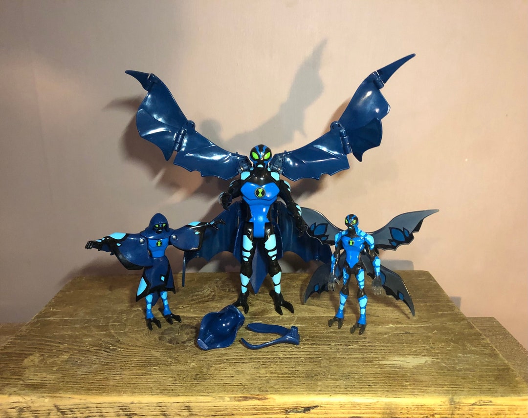 BEN 10 Alien Force DNA Heroes Action Figure 6” Big Chill Complete ...