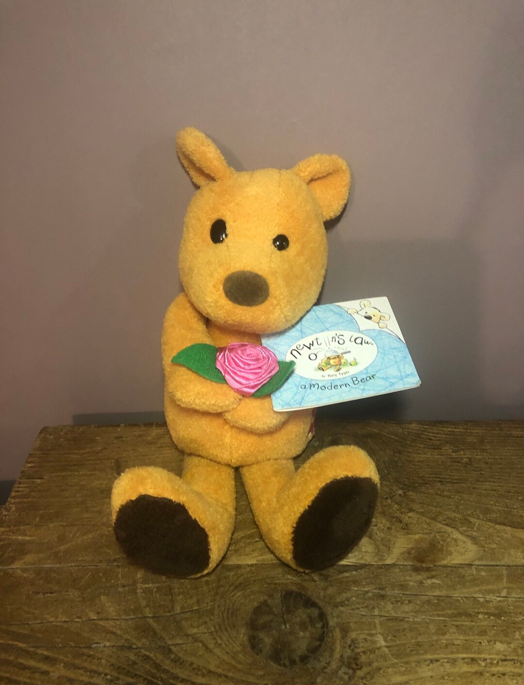 Newtons Law A Modern Bear 9 Rory Tyger Golden Bear Vintage Beanie Plush ...