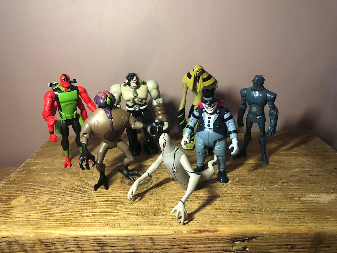 BEN 10/ Bandai CN/ Action Figure Bundle X7/ 8-10cm/ Ben Mummy ...