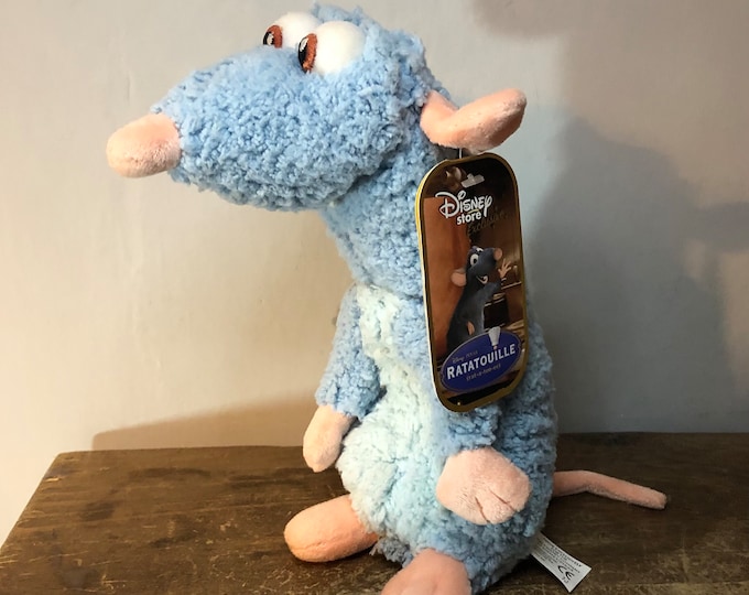 Ratatouille Remy Plush Retired Disney Store Exclusive 23cm Beanie ...