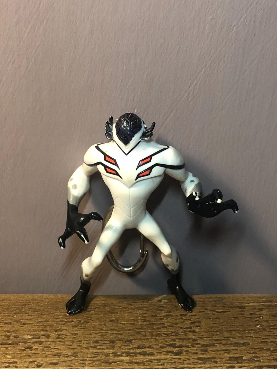 BEN 10 Basic Fun CN Keychain Figure 3" HIGHBREED / Retro Bag Clips/ Key ...