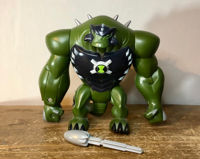BEN 10 Ultimate Humungousaur DNA Alien Heroes Complete W/missile & Tail ...