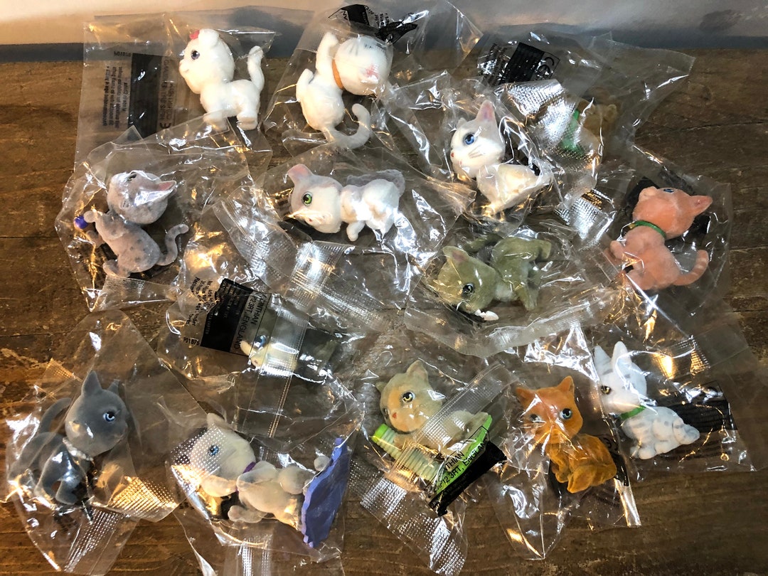 Kitty in My Pocket Corinthian Sealed Figures Cats Flocked Mint in ...